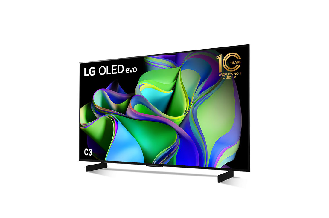 LG C3 42 inch OLED evo TV with Self Lit OLED Pixels - Appliance Outlet