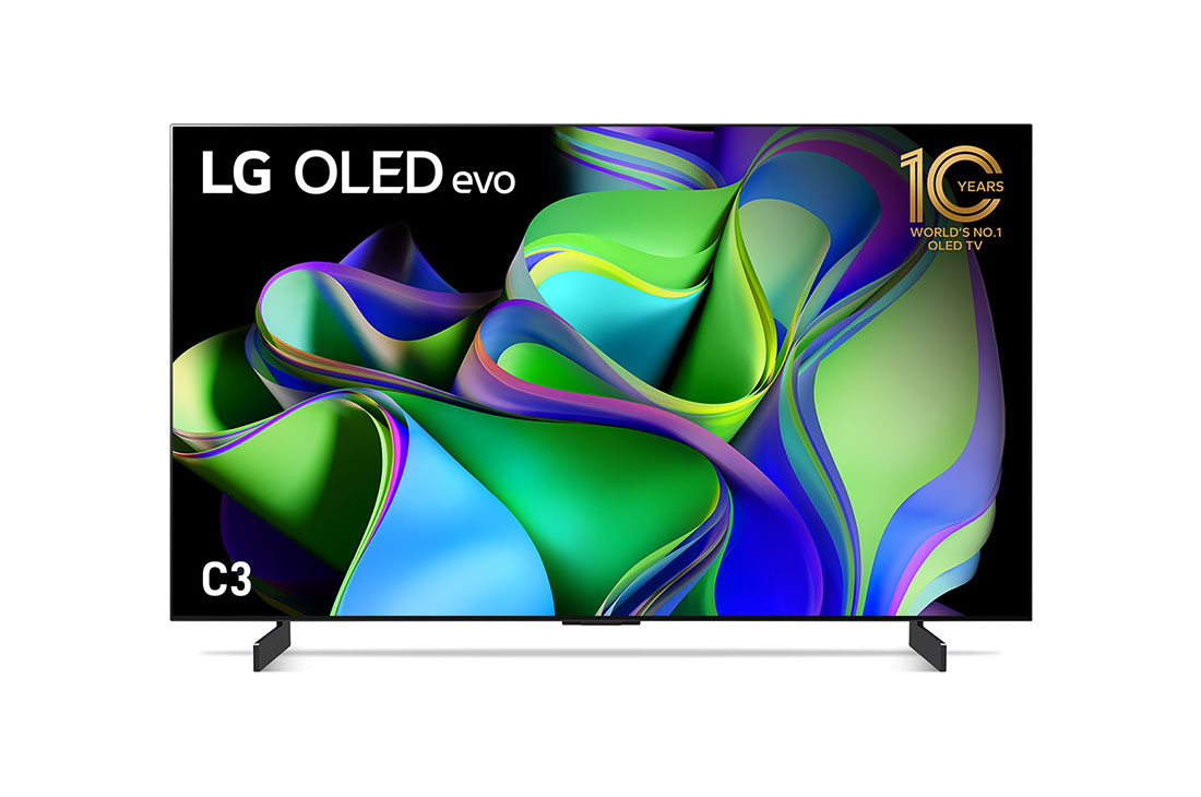 LG C3 42 inch OLED evo TV with Self Lit OLED Pixels - Appliance Outlet