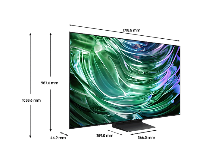 Samsung 77" OLED S90D Smart AI TV (2024) - Top End TV - Appliance Outlet